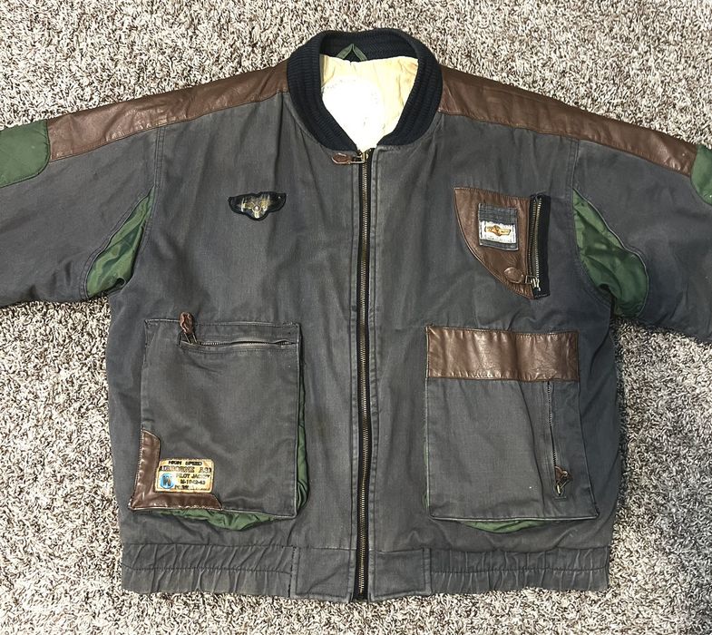 Vintage Vintage Traditional Pilot Bomber Jacket | Grailed