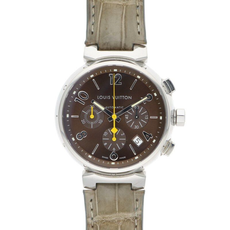 Louis Vuitton Automatic watches Q1121 Tambour Chronograph | Grailed
