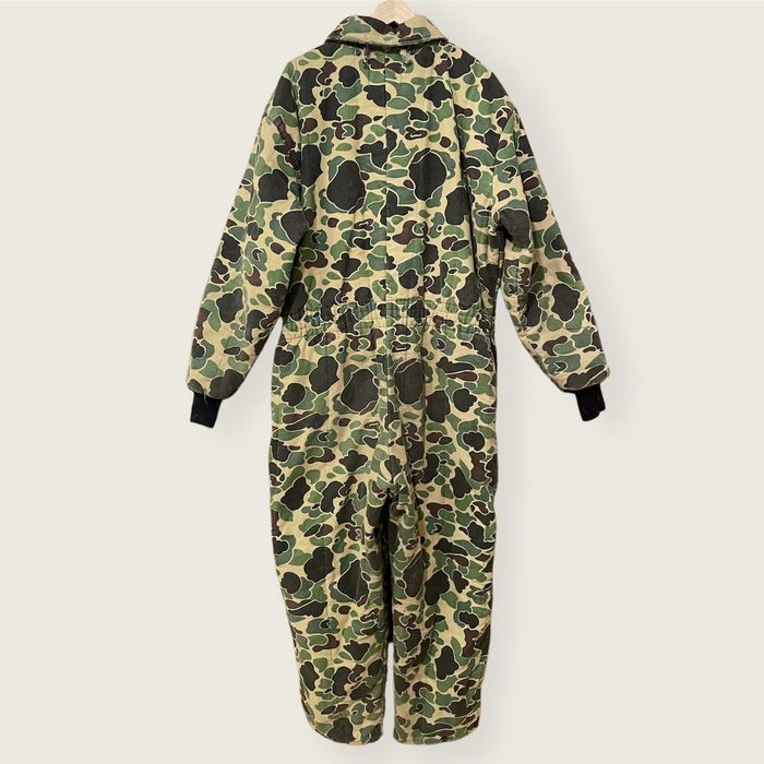 Vintage VINTAGE 70s Chiller Killer Camouflage Coveralls Jumpsuit | Grailed