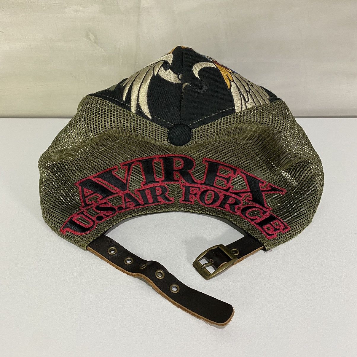Vintage Avirex US Air force flight trucker cap | Grailed