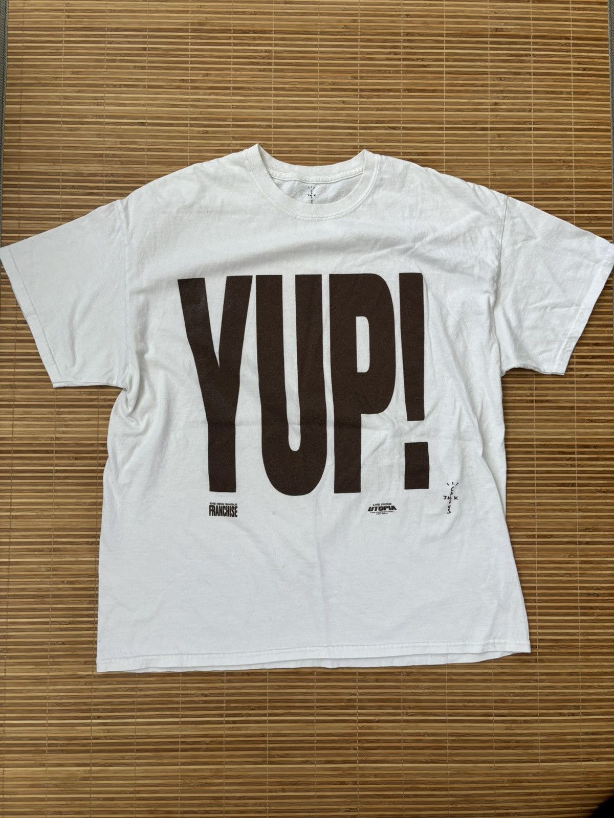 Travis Scott “YUP!” Travis Scott Tee | Grailed