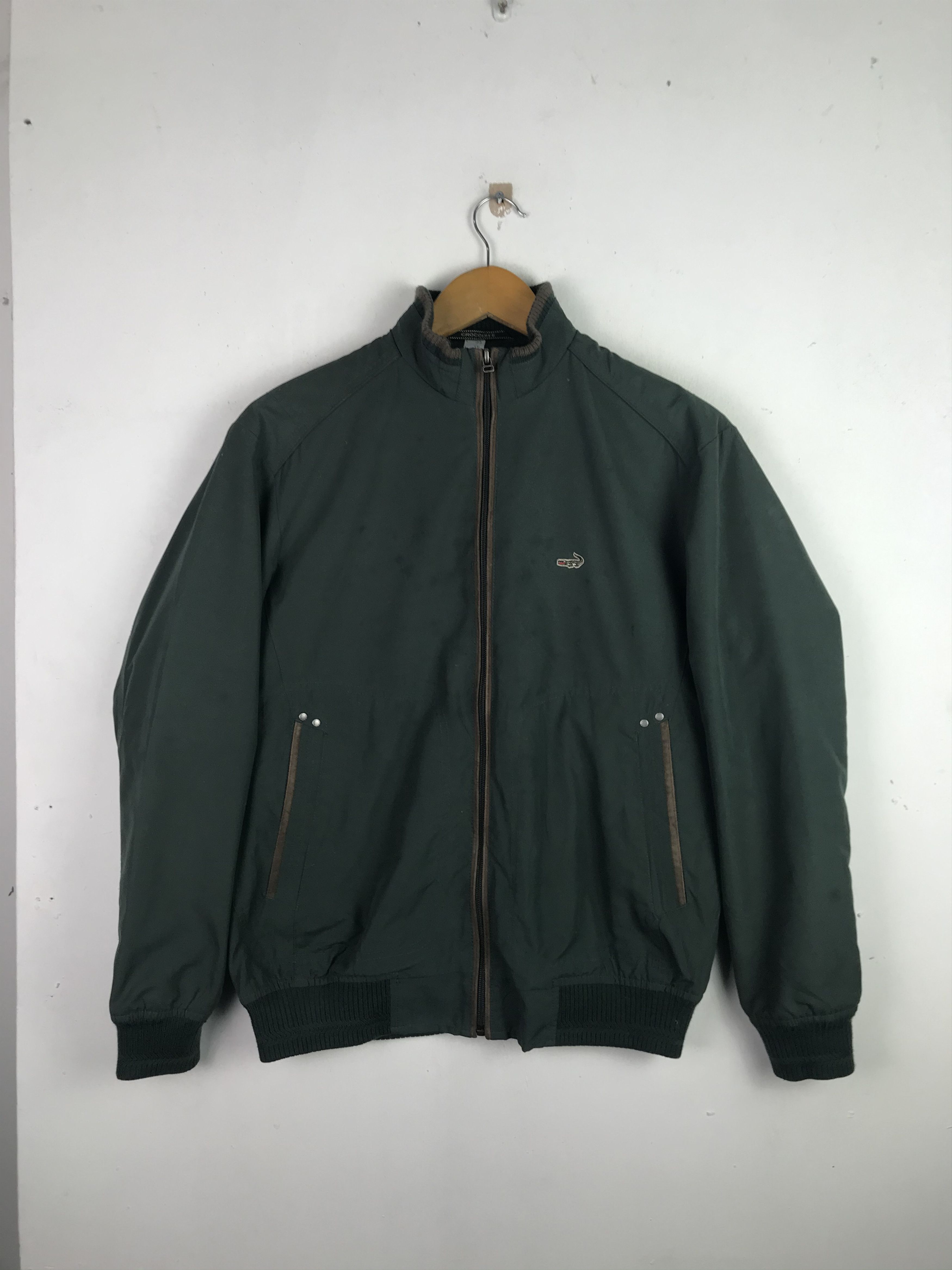 Japanese Brand × Lacoste × Vintage Vintage 90's Crocodile Full Zipper ...
