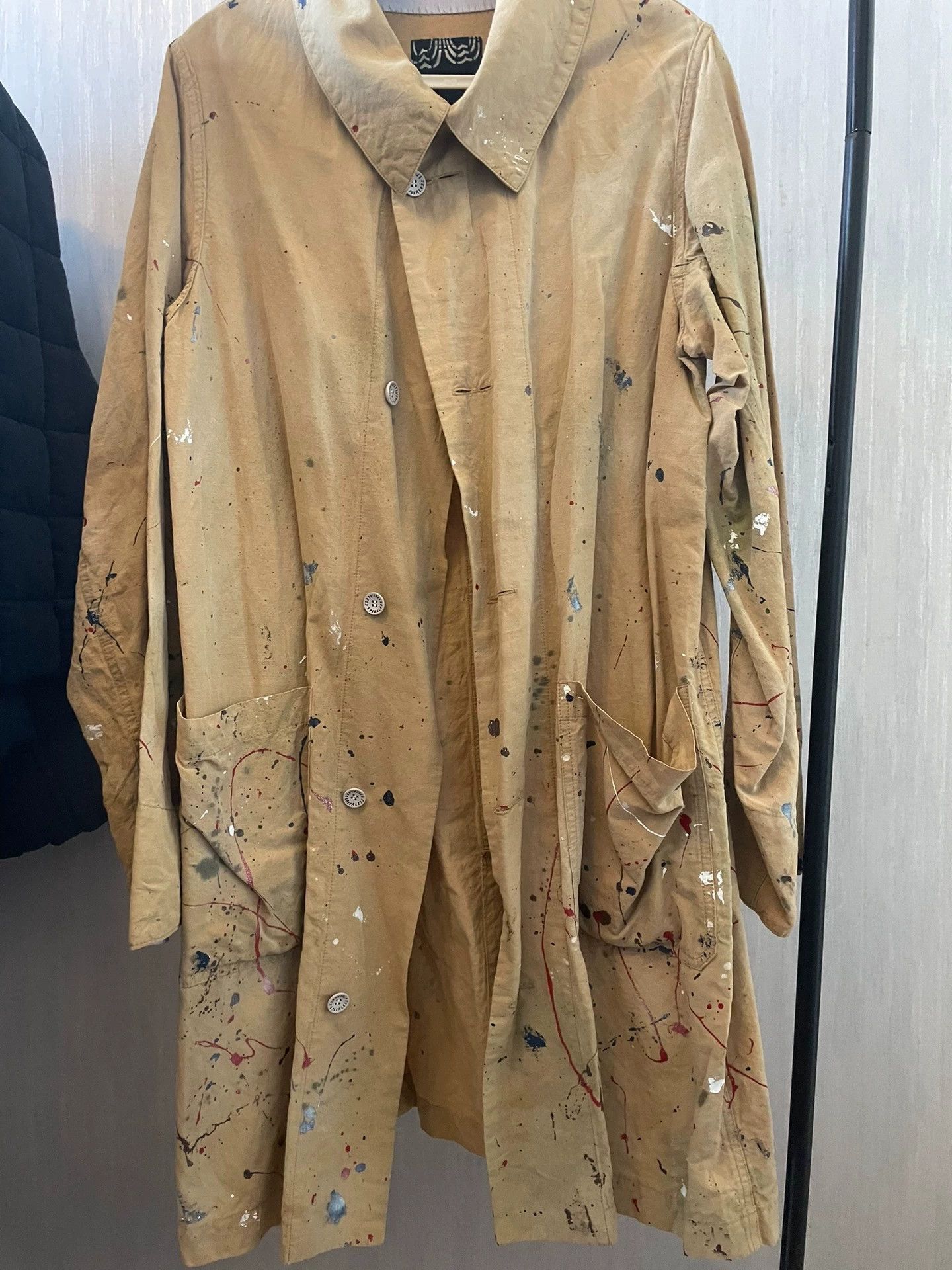 Visvim visvim ict Splash ink trench coat | Grailed