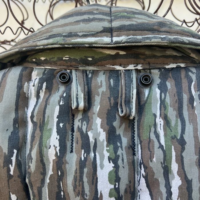 Vintage 80s Saf T Bak Realtree Tree Bark camo insulated hunting coat ...