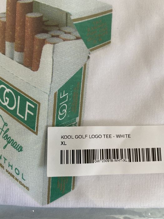 Golf Wang Golf Wang Kool Cigs Tee White XL | Grailed