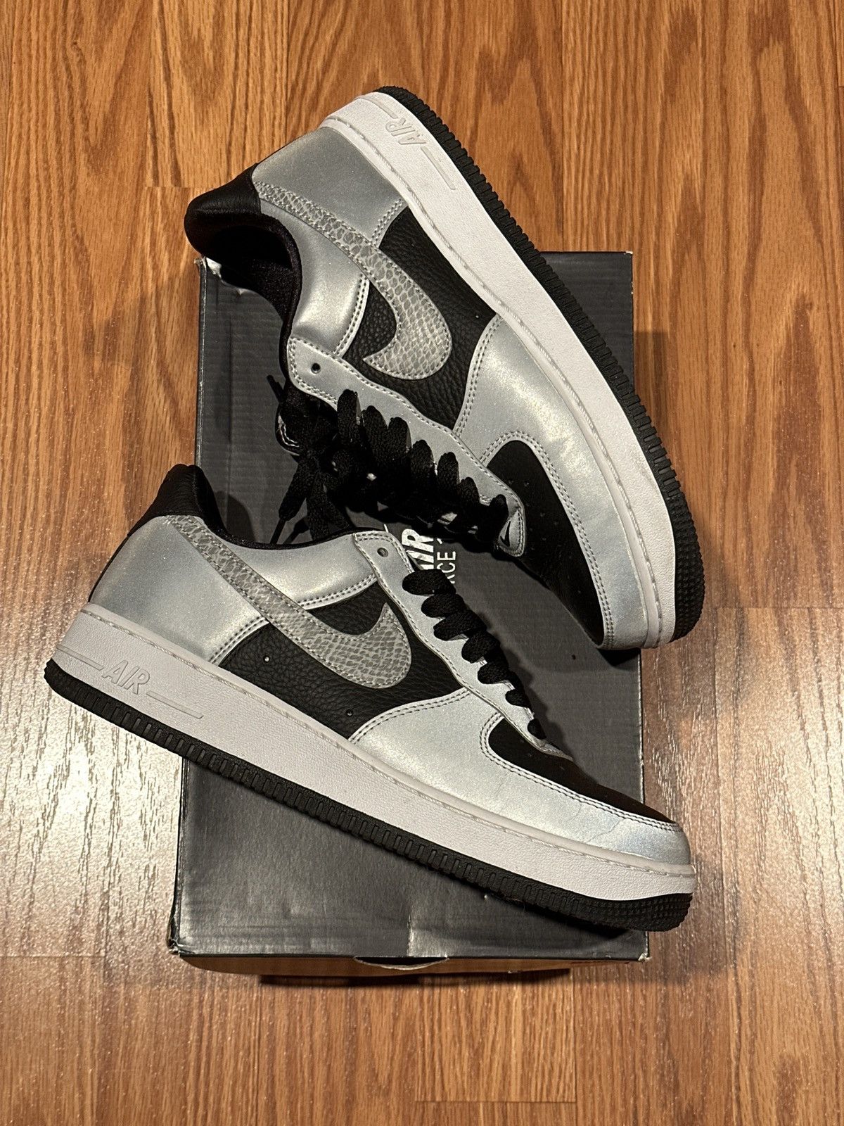 Nike Air Force 1 - “Silver Snake” | Grailed