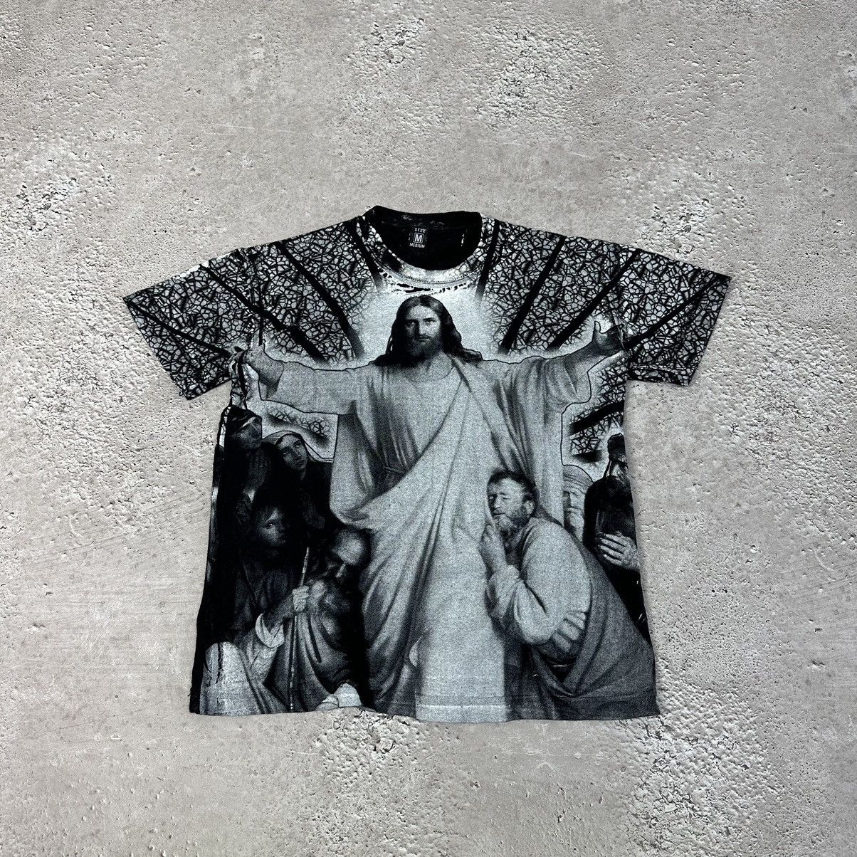 Vintage Vintage Jesus All Over Print Y2K T Shirt | Grailed
