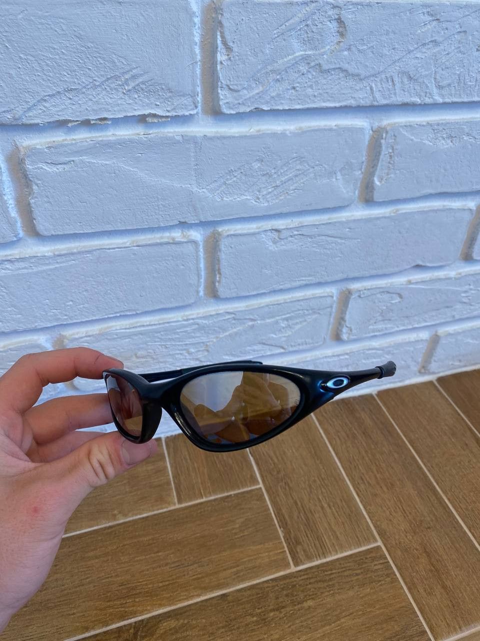 Vintage Vintage Oakley Minute Black Titanium Rare Sunglasses 90s | Grailed