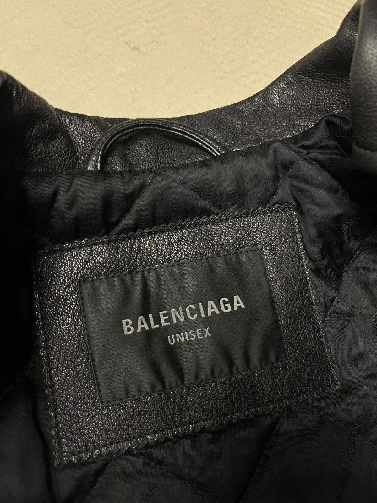 Balenciaga Balenciaga Sporty B taxi leather oversized jacket blouson ...
