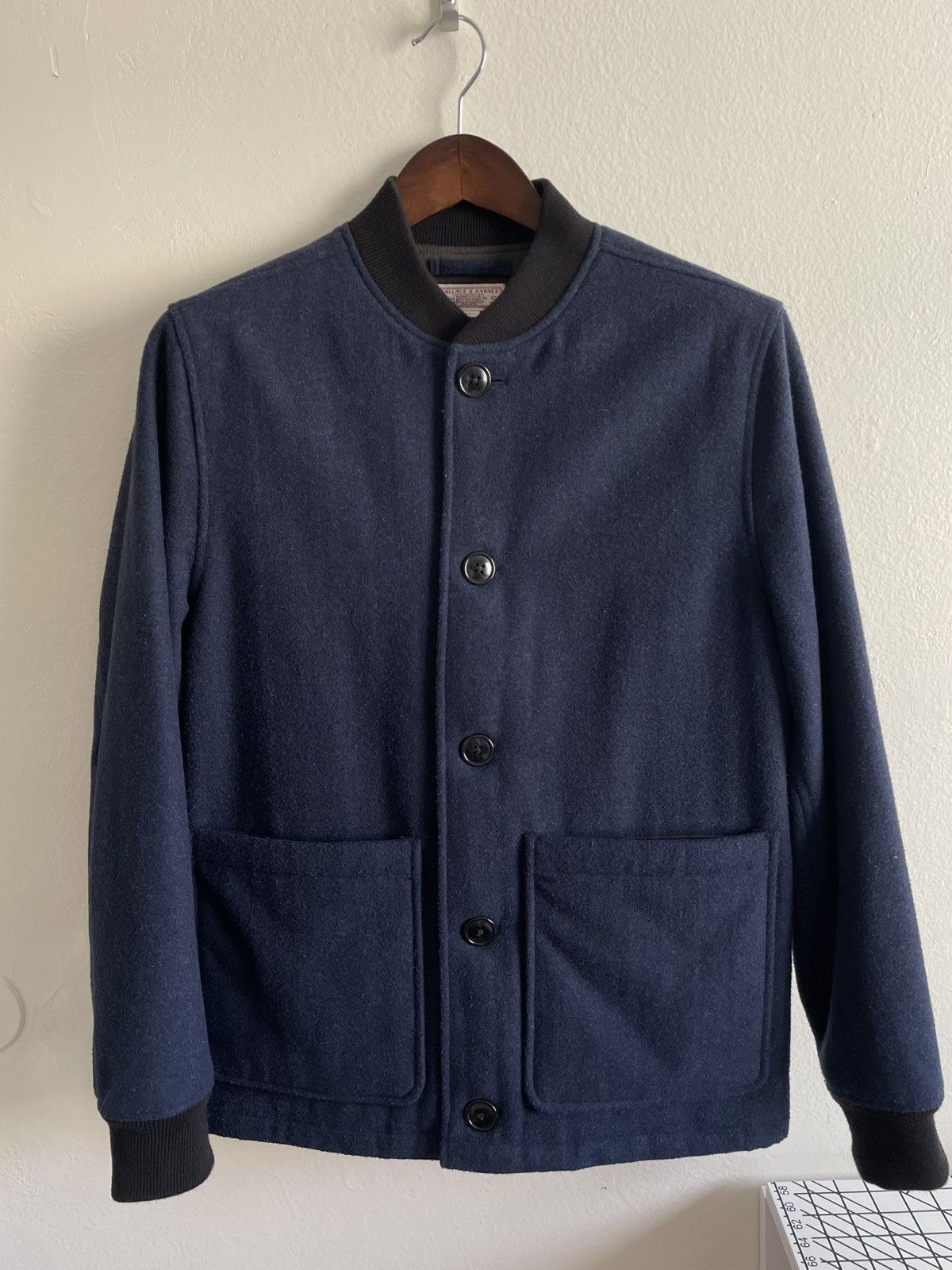 Wallace & Barnes Wallace and Barnes Wool Blend Bomber Jacket | Grailed