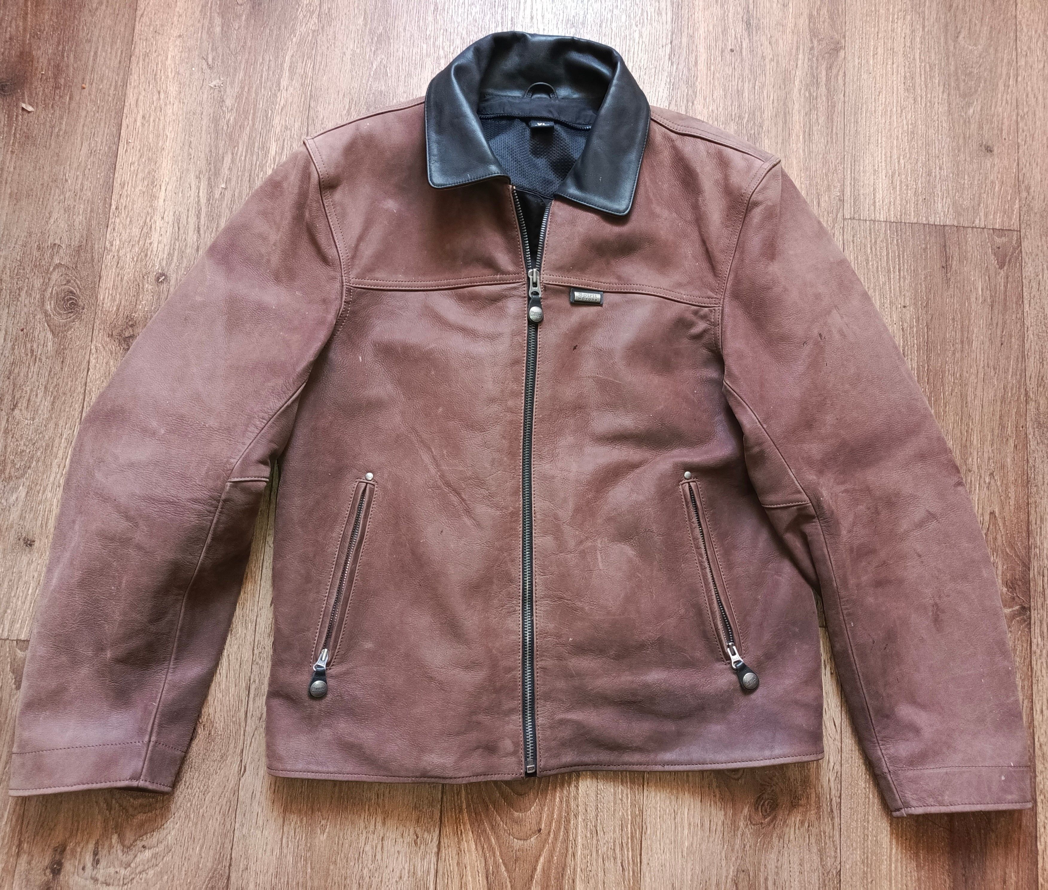 MOTO SPIRIT MOTORS RACING TRUE LEATHER JACKET | Grailed