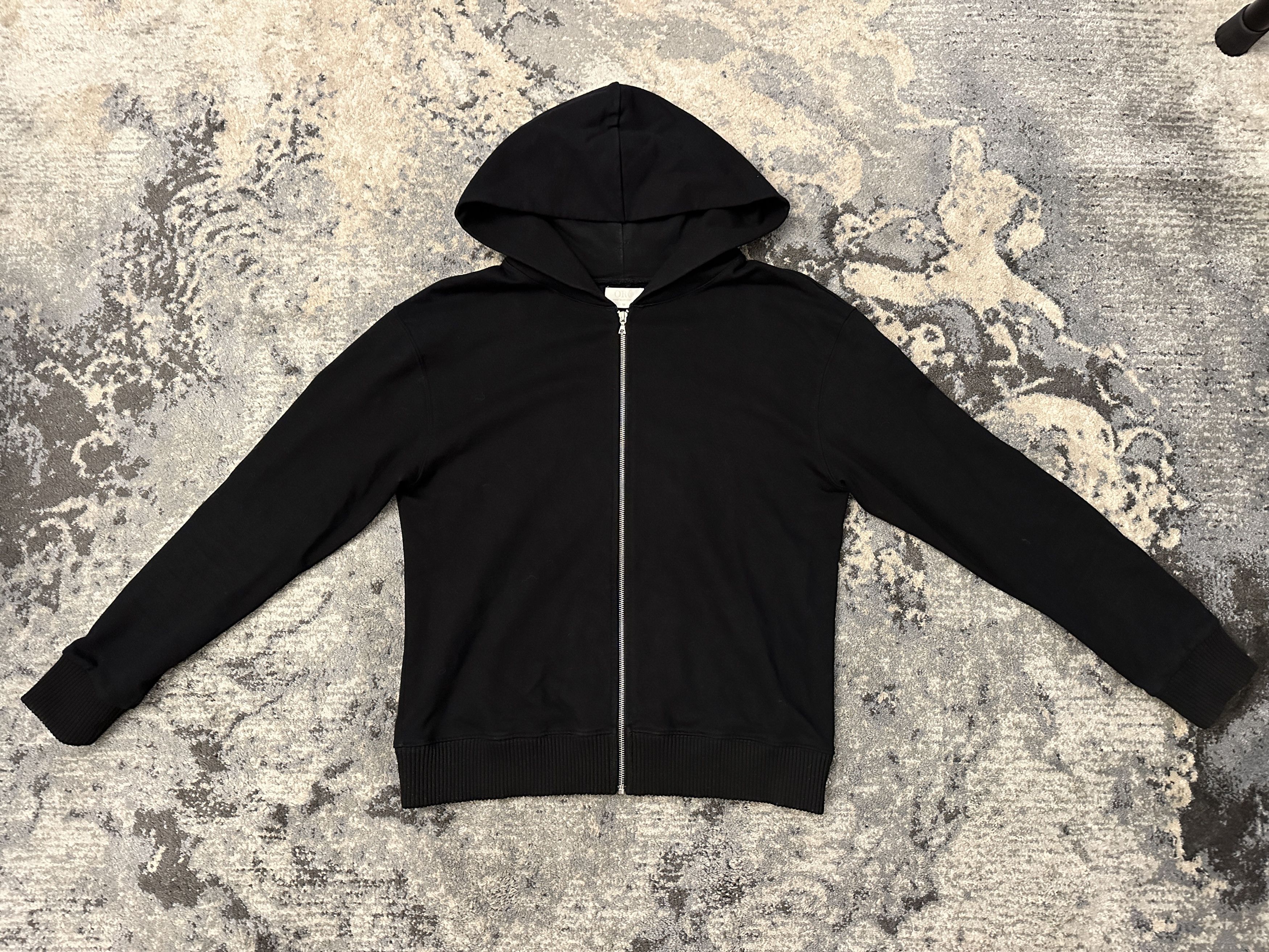 Oro Los Angeles Oro Los Angeles Noir Zipper Full Zip Hoodie | Grailed