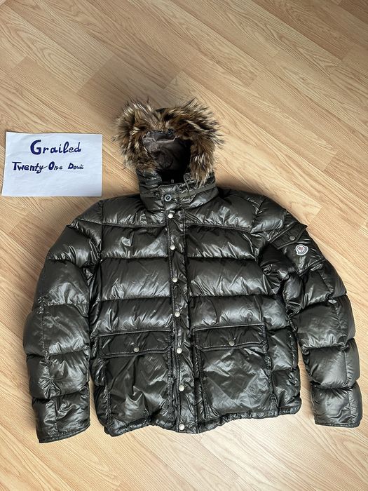 Moncler Moncler Hubert Jacket Khaki Green | Grailed