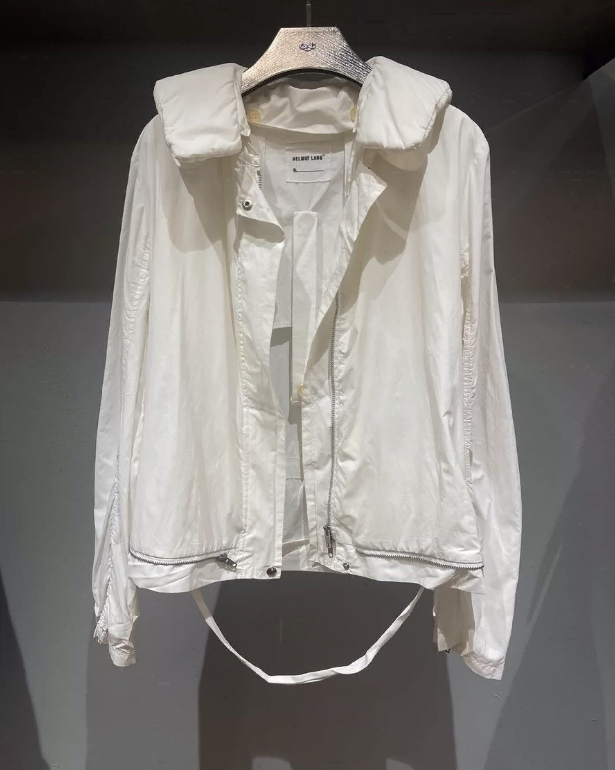 Helmut Lang Helmut Lang 2000SS Paratrooper Strap Motorcycle Jacket ...