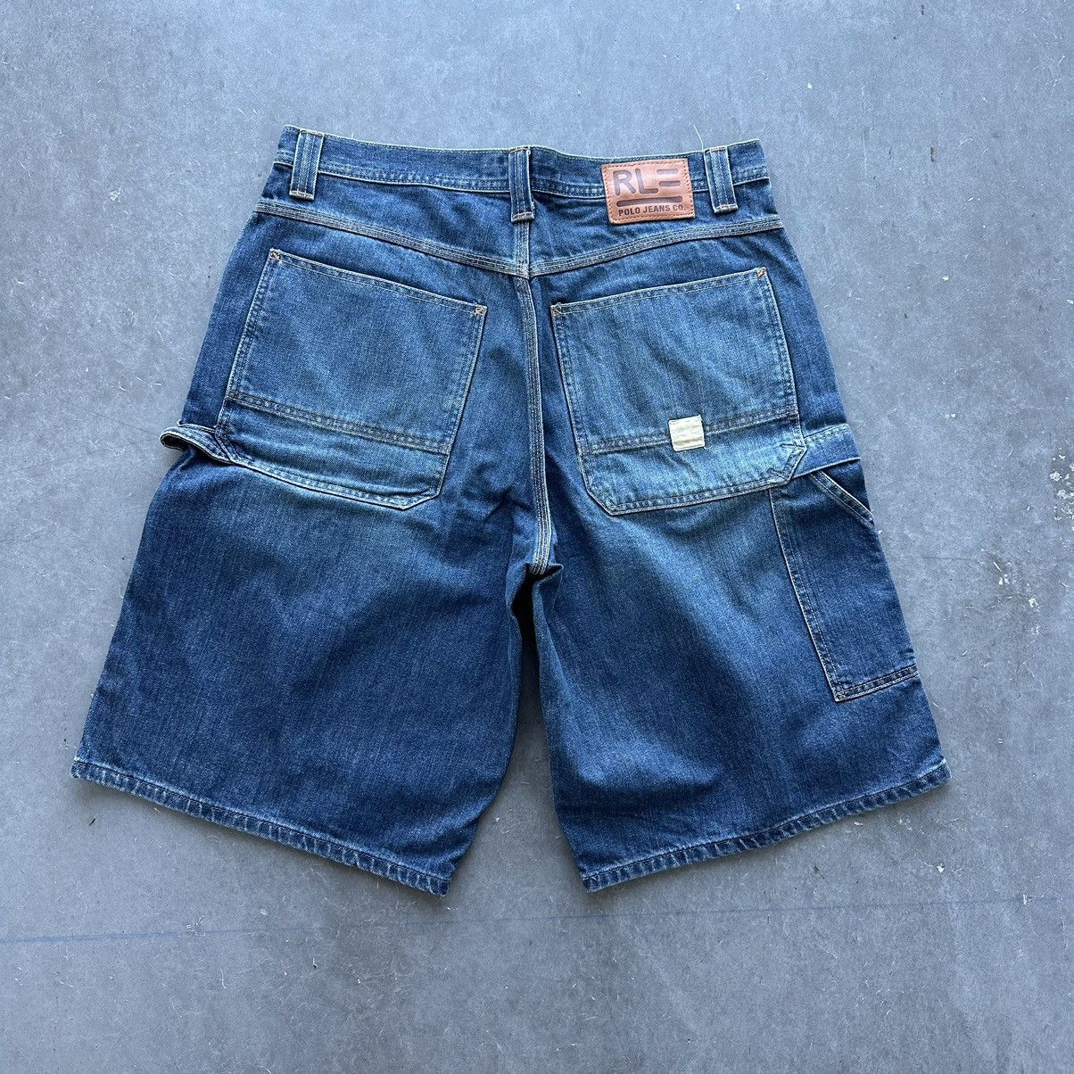 Jnco × Polo Ralph Lauren × Vintage Crazy Vintage Y2K Baggy Jorts Carpenter Skater JNCO Style ...