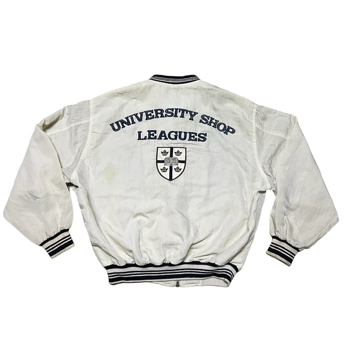 Bomber Jacket University Shop Leaguess Big Logo Bomber Jacket Varsity ...