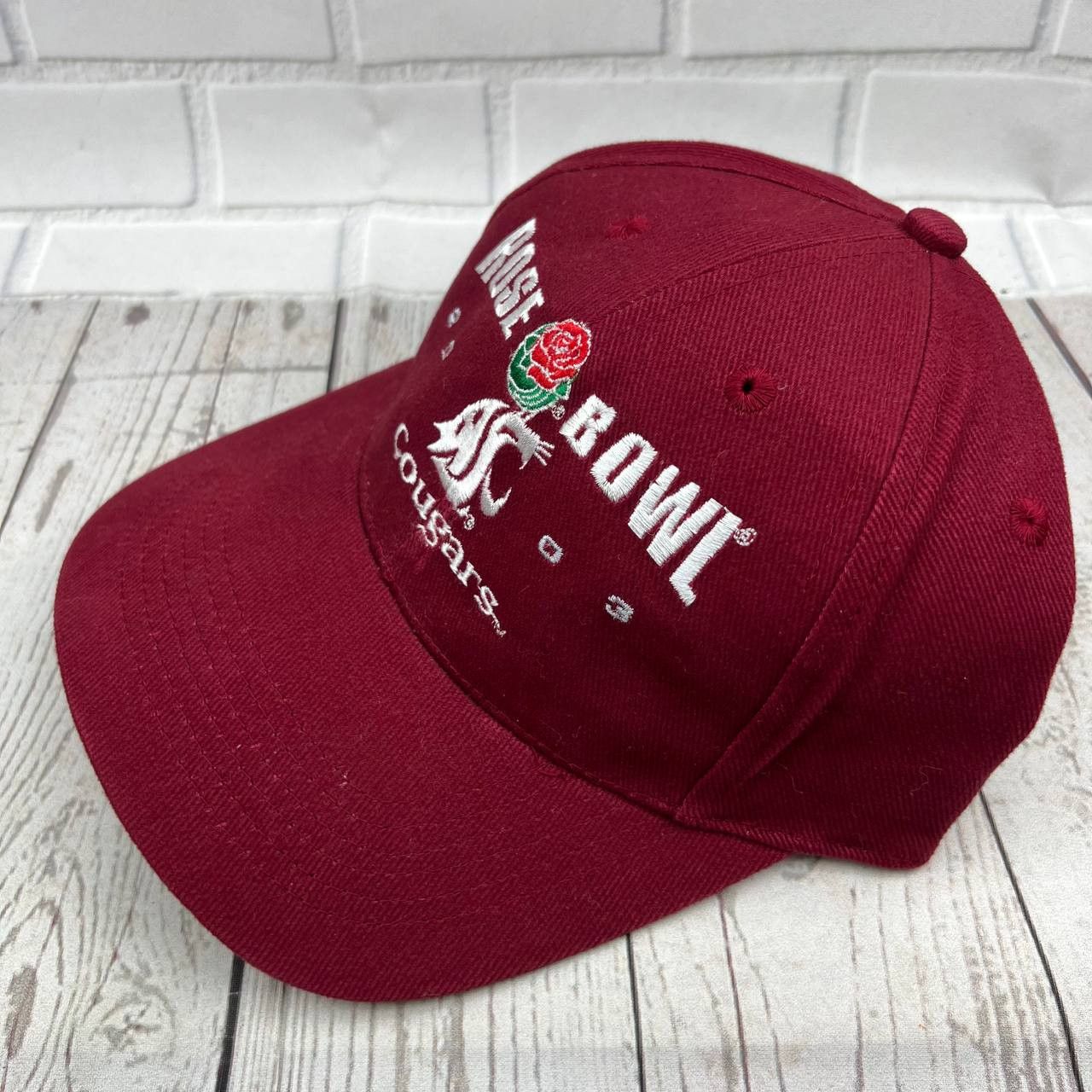 Vintage Rose Bowl Cougars 2003 Headmaster Hat Strap back Cap New Men ...