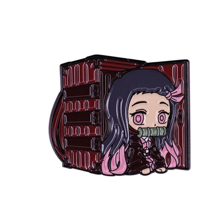 Pins Demon Slayer Nezuko Kamado Enamel Pins | Grailed