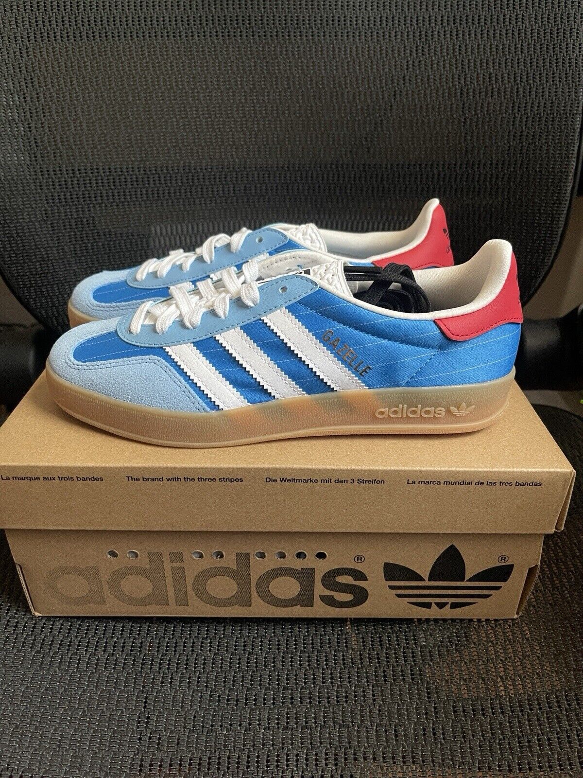 Adidas Adidas Gazelle Indoor Olympic OLYMPIC Blue IF9643 | Grailed