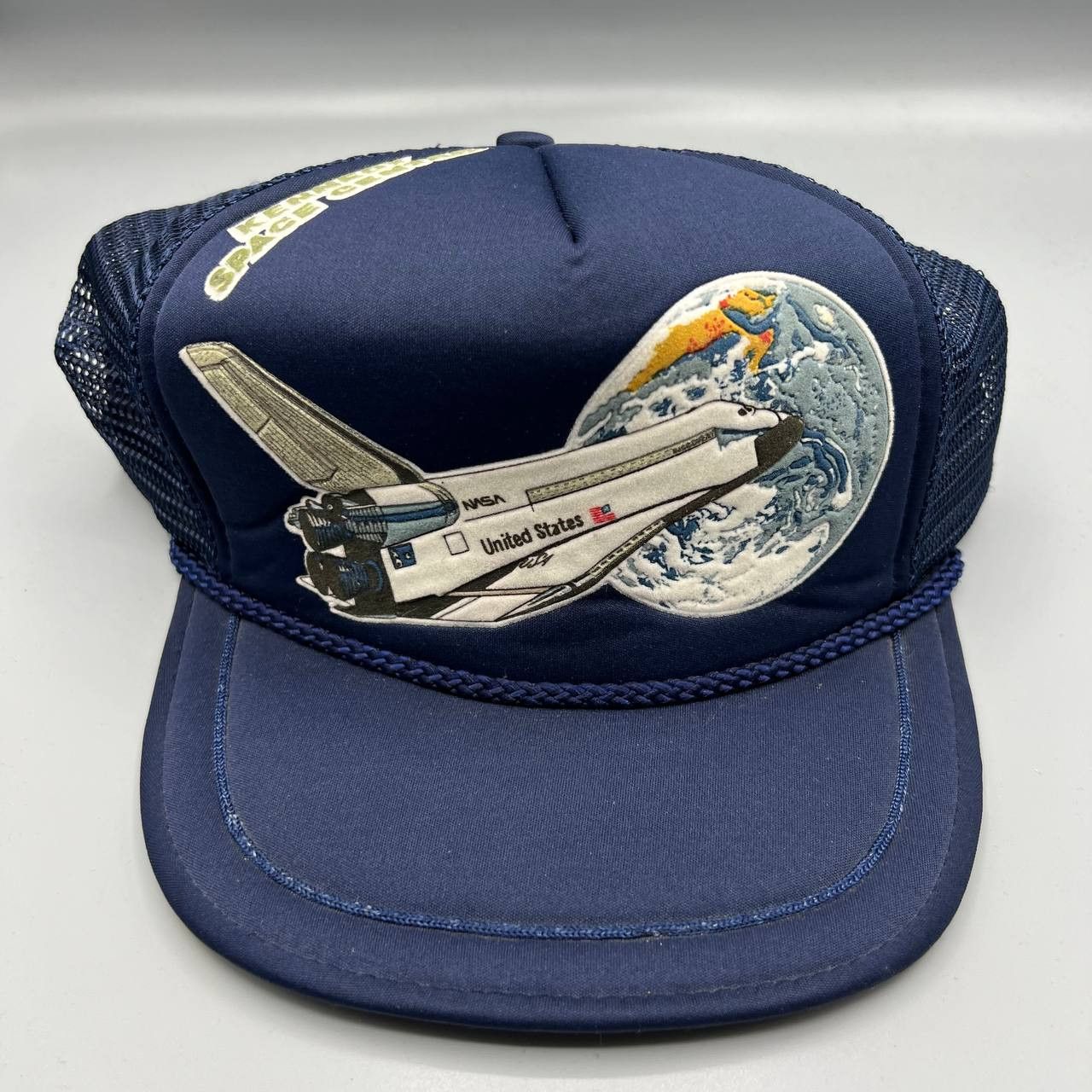 Nasa Kennedy Space Center NASA Trucker Hat USA Snap back Cap Men | Grailed