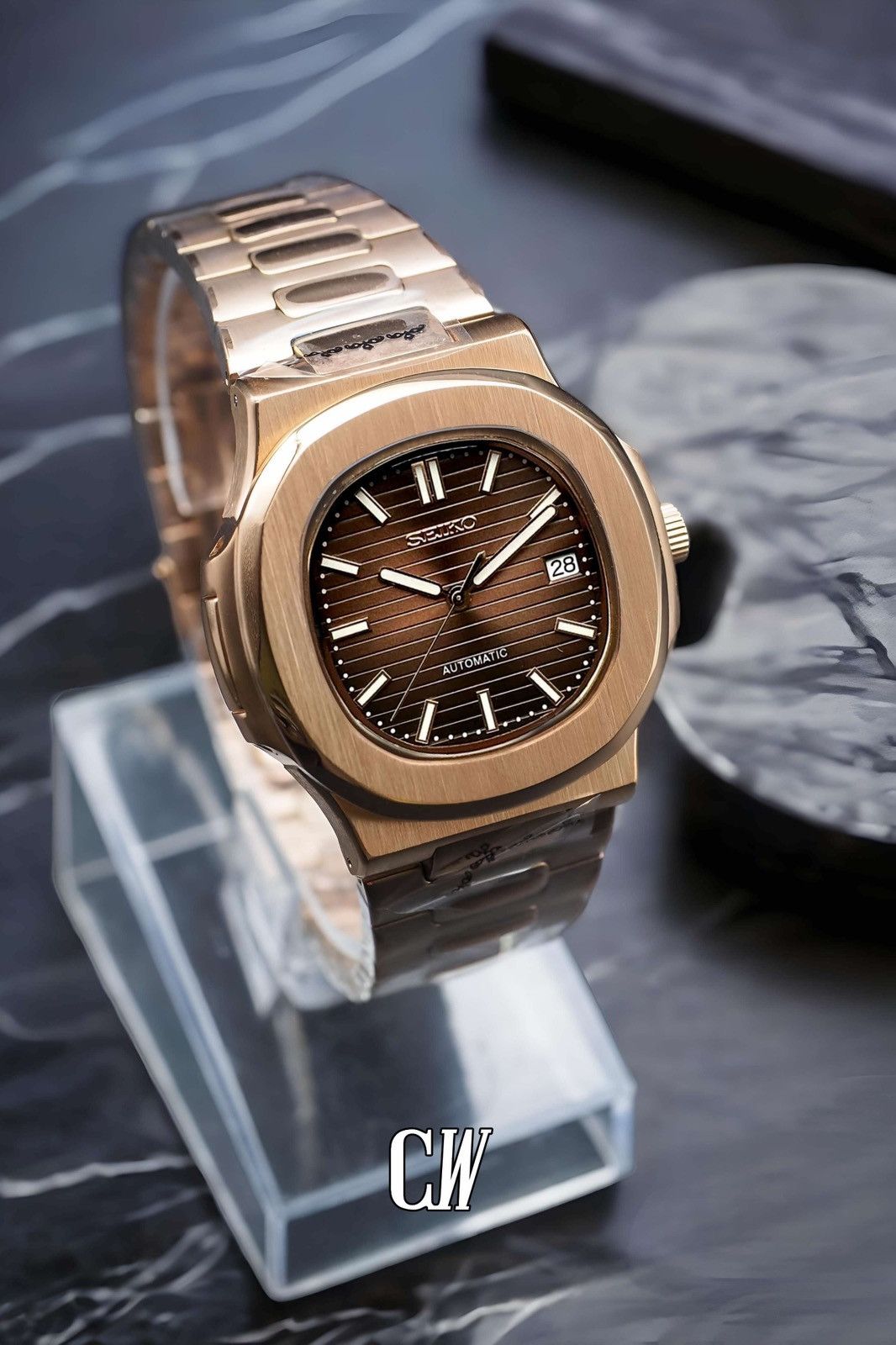 Seiko Seikonautilus luxury custom “nautilus” watch | Grailed