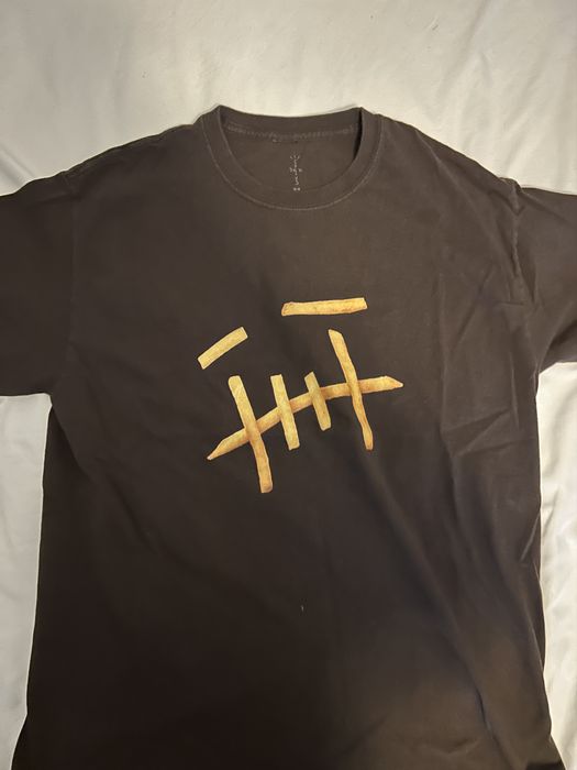 Travis Scott Mcdonalds x Travis Scott Collab Fry Tee | Grailed