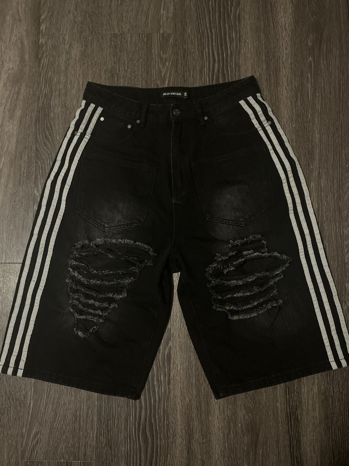 Streetwear Gv Gallery G-lenci jean shorts | Grailed