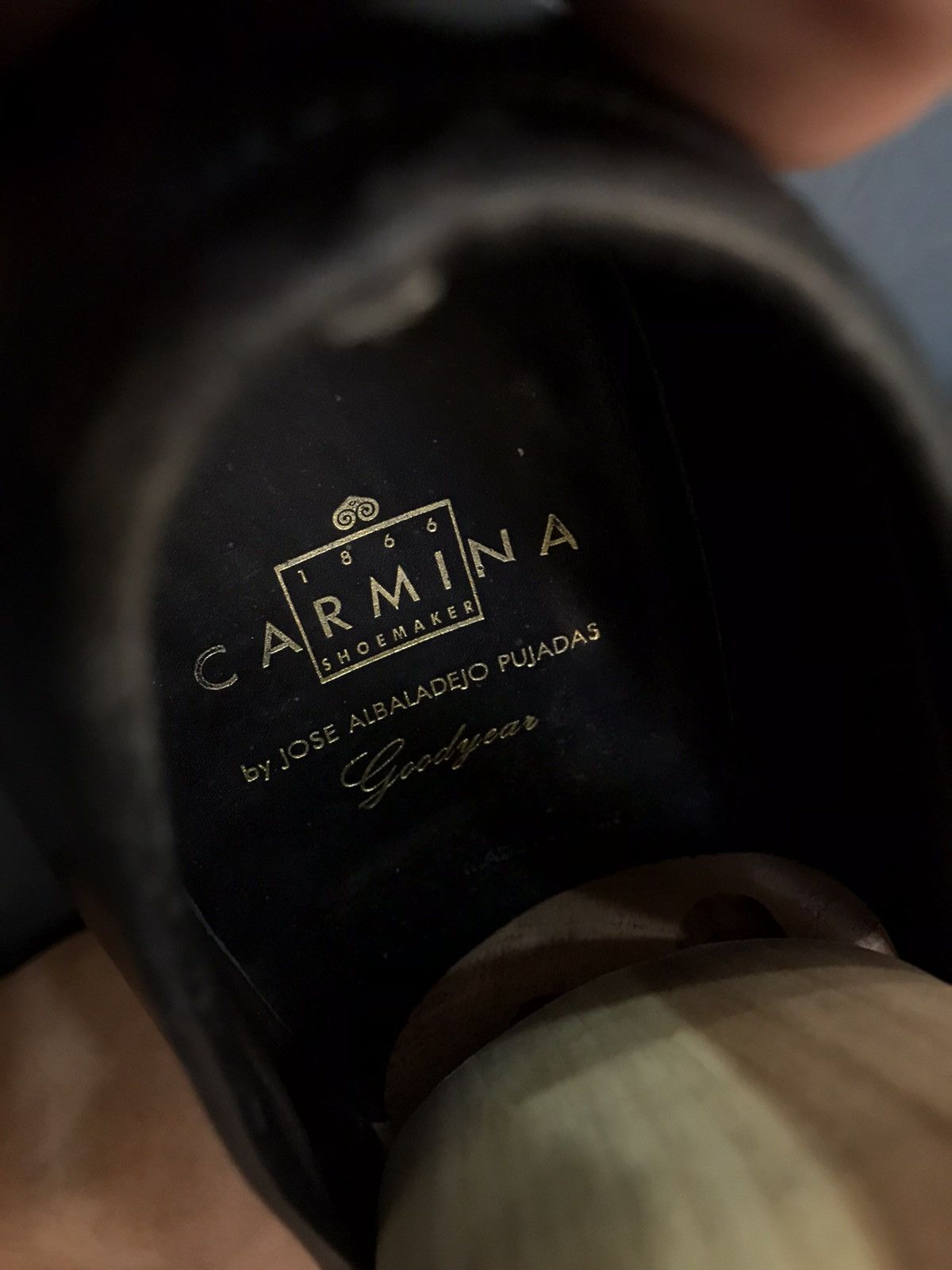 Carmina CARMINA shoes BLACK PENNY LOAFER Forest Last | Grailed