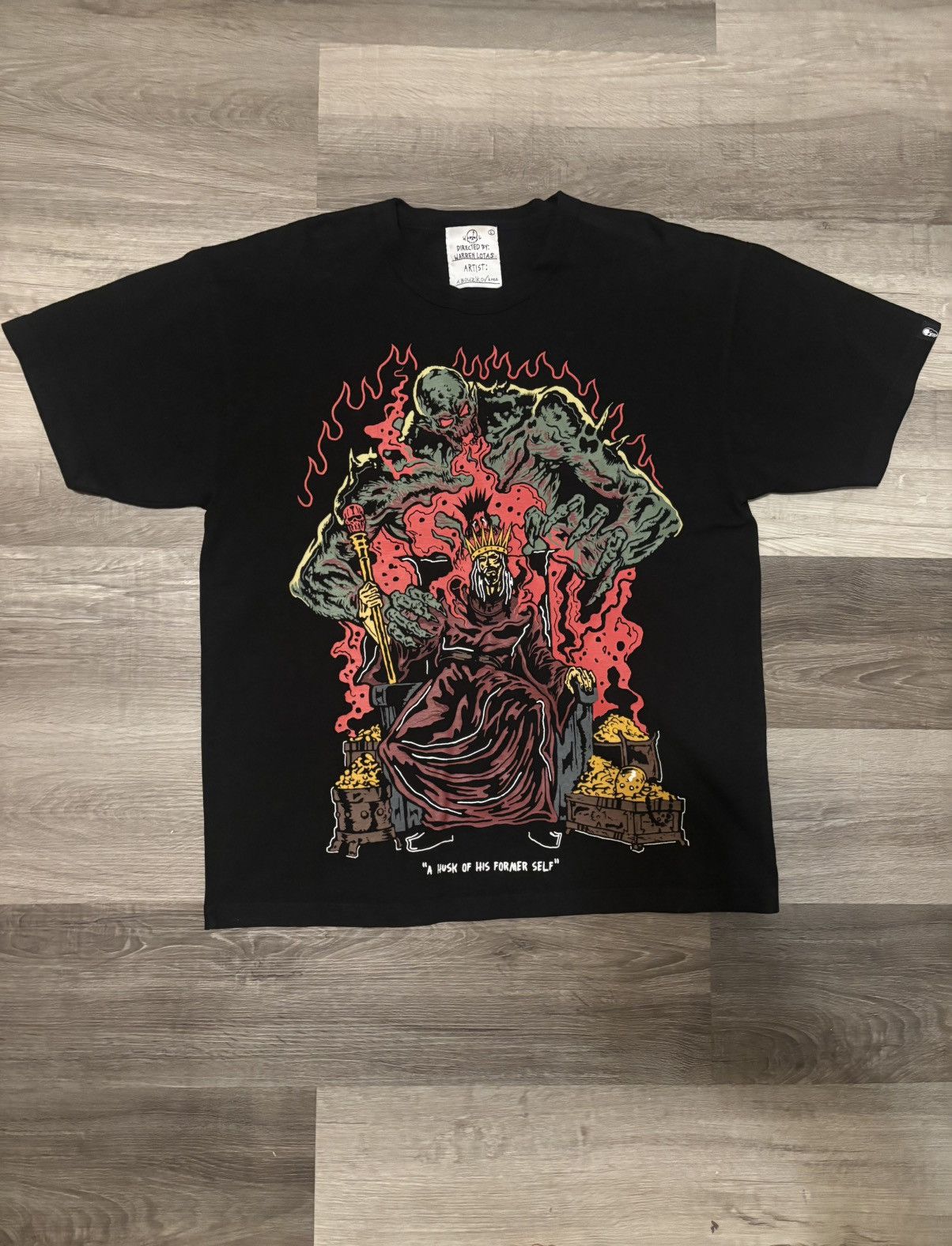 Warren Lotas Warren Lotas Crying King Tshirt | Grailed