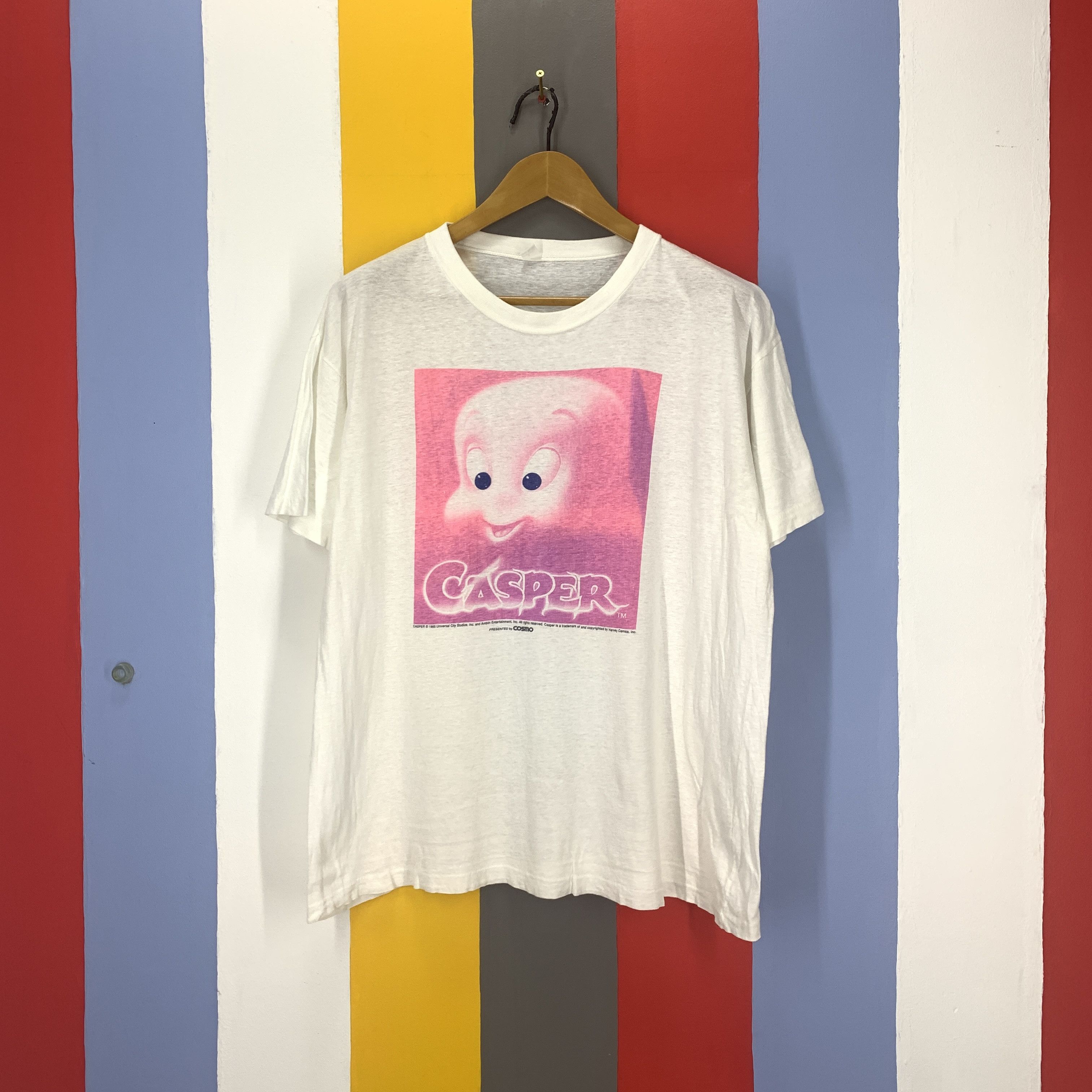 Universal Studios 1995 Vintage CASPER by COSMO T Shirt #1825/08 | Grailed