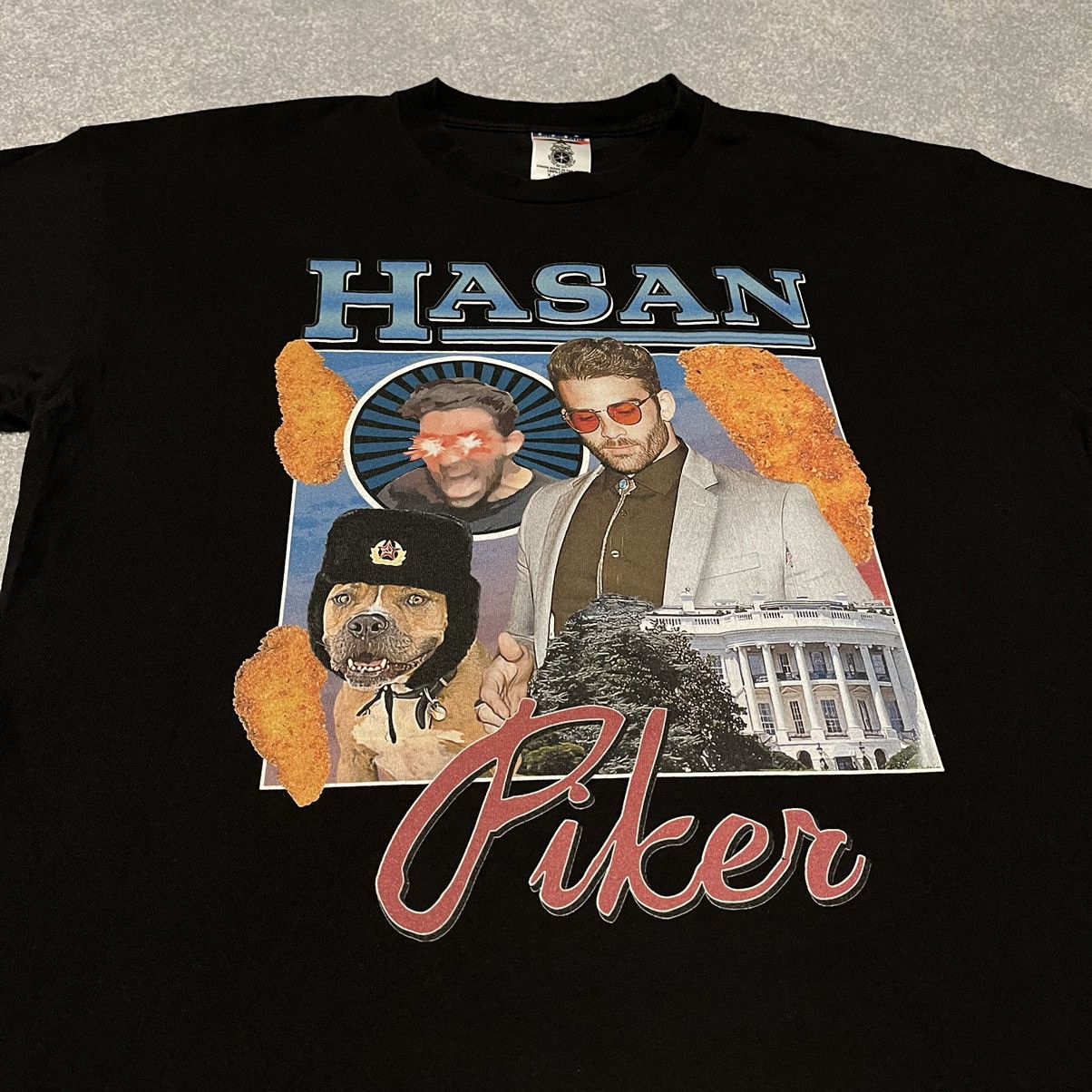 Rap Tees × Streetwear × Vintage Vintage Style Hasan Piker Hasanabi Rap ...