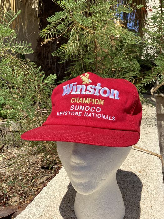 Vintage Vtg 90s Winston Champ sonoco Keystone nationals snapback hat | Grailed