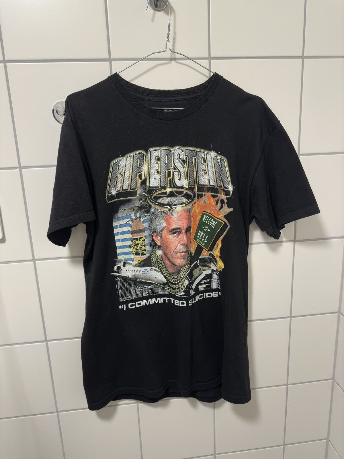 Vintage Sam Hyde collab RIP Epstein Suicide Boys T-shirt | Grailed