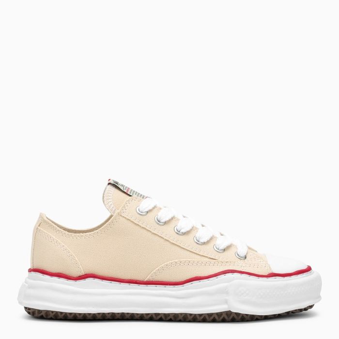 Maison MIHARA YASUHIRO Maison Mihara Yasuhiro Peterson Low Beige Canvas ...