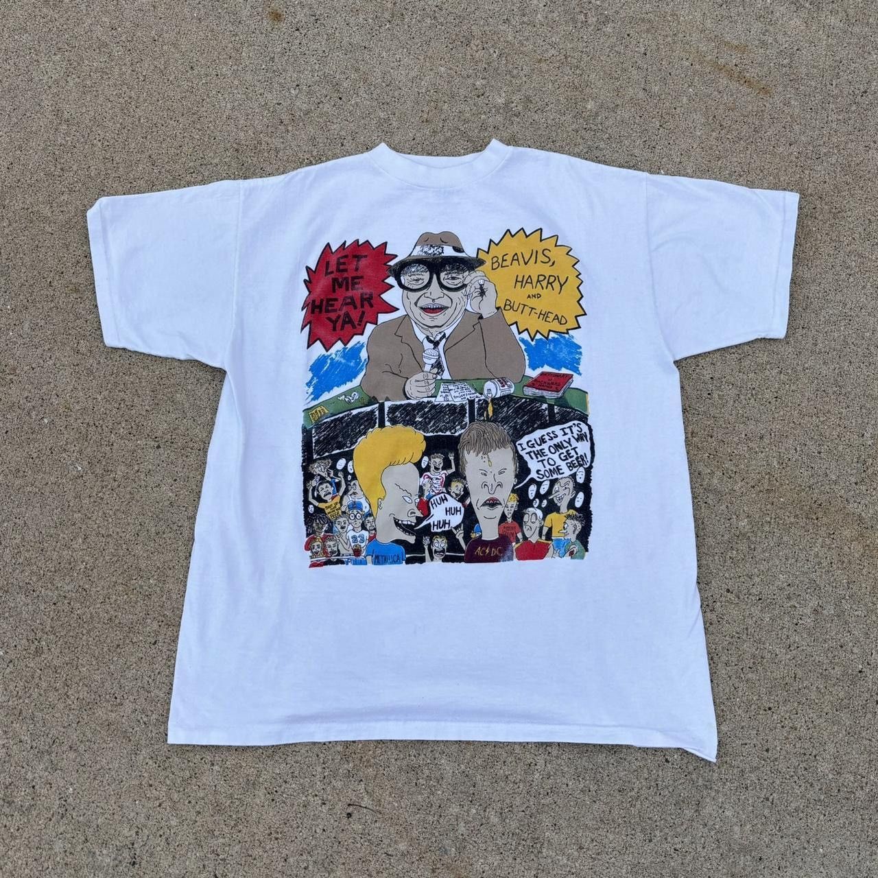 Cartoon Network × Mtv × Vintage Vintage 90s Beavis and Butthead Harry ...