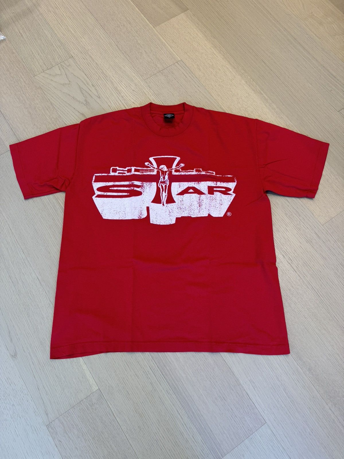 HELLSTAR Hellstar red emblem t shirt | Grailed