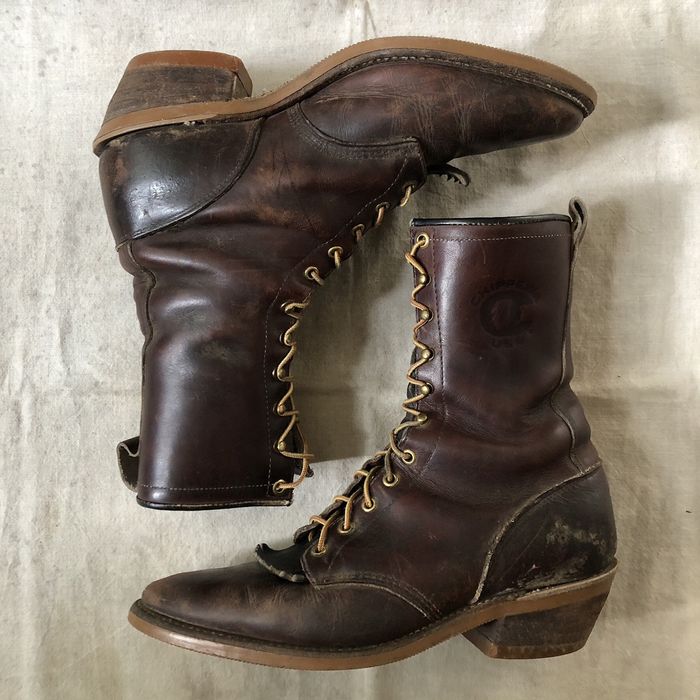 Vintage Vintage Chippewa Packer Boots | Grailed