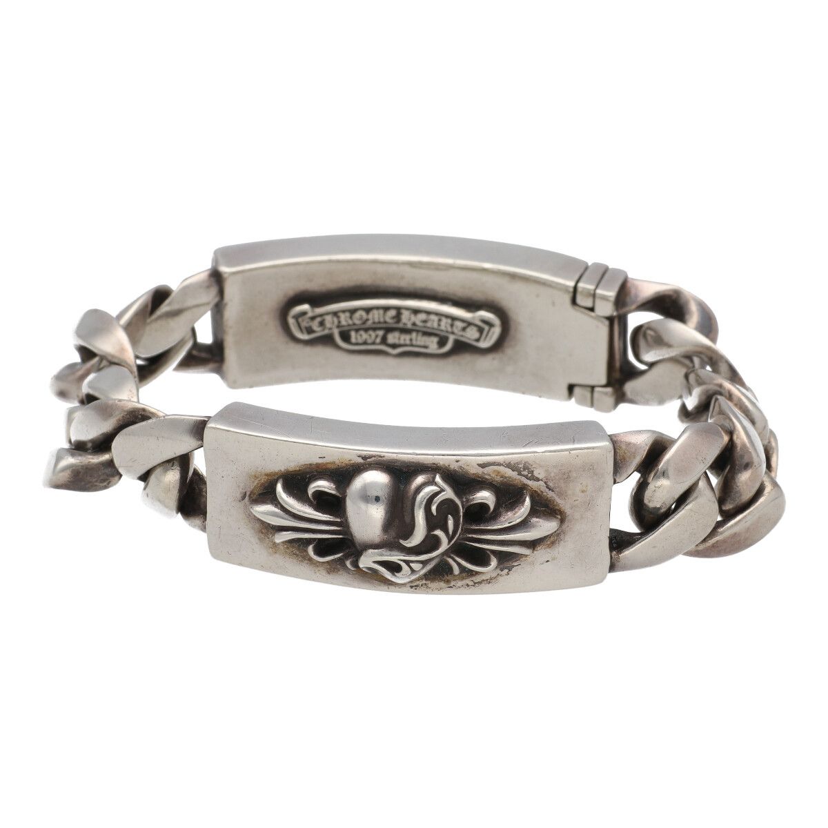 Chrome Hearts Chrome Hearts Double ID 8 Link Bracelet | Grailed