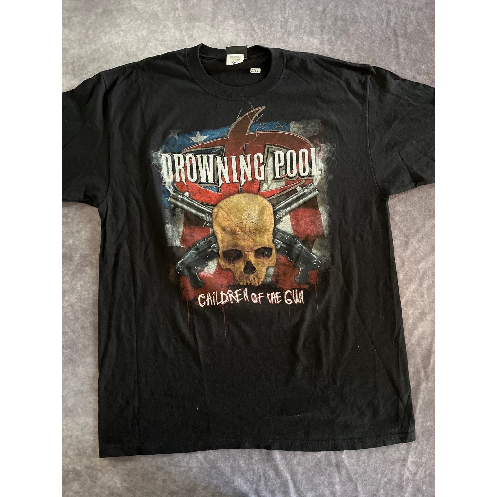 Liquid Blue Drowning Pool Children of the Gun Skull T-Shirt | Grailed