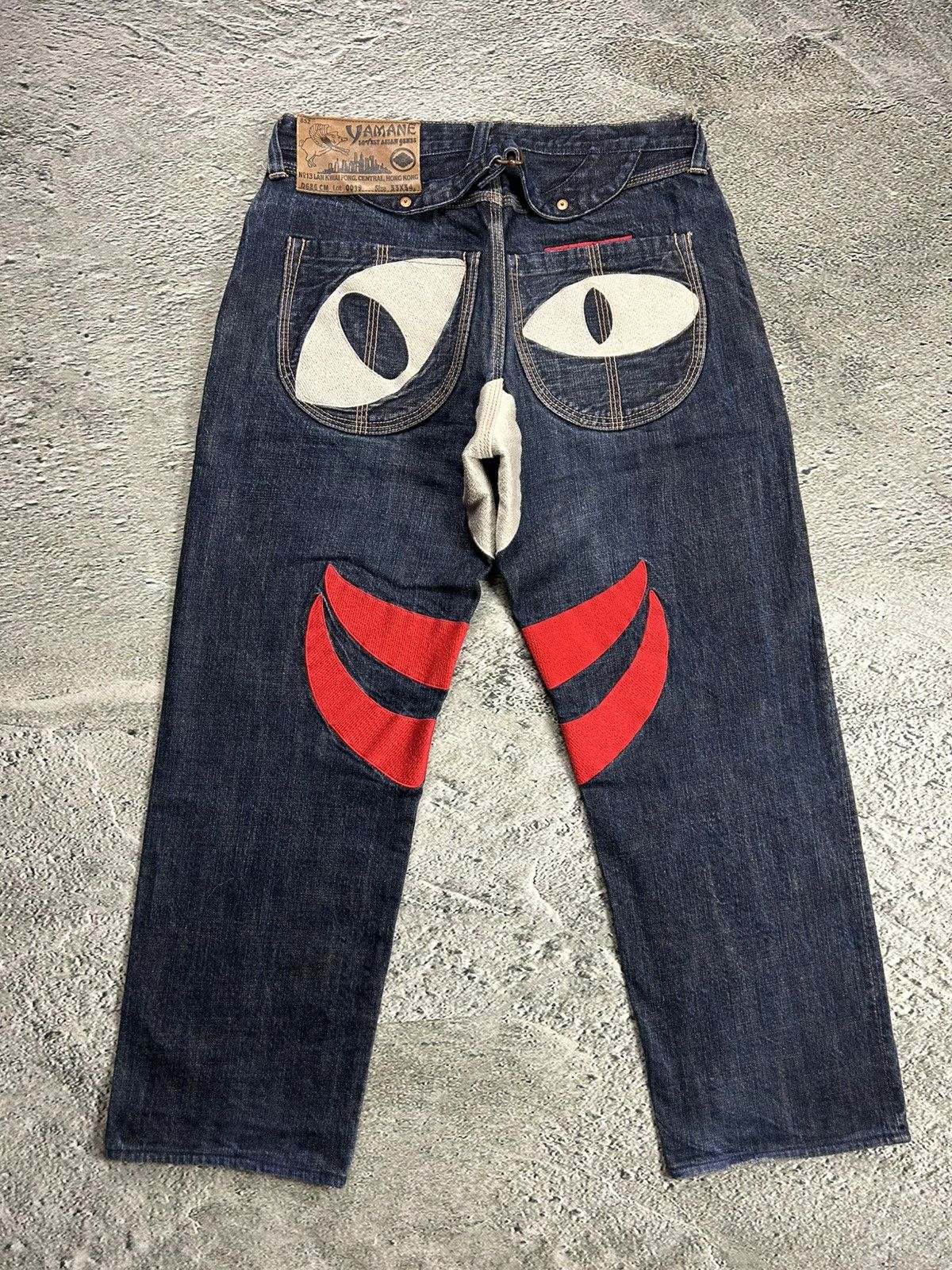 Evisu Evisu Yamane face jeans vintage selvedge denim Japan RARE | Grailed