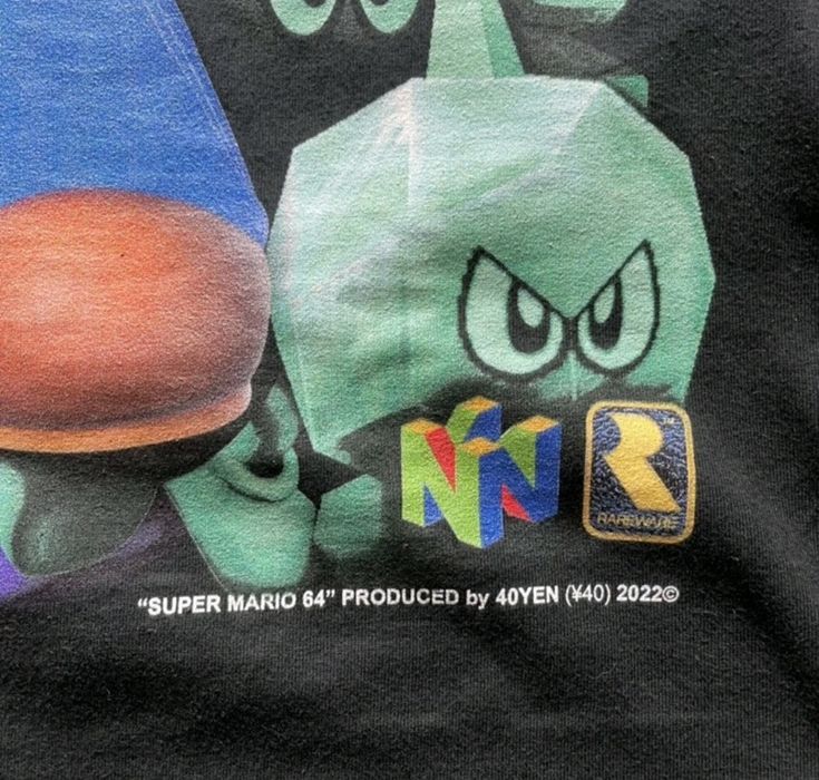 The Game RARE Vintage Game Super Mario Bootleg Tees | Grailed