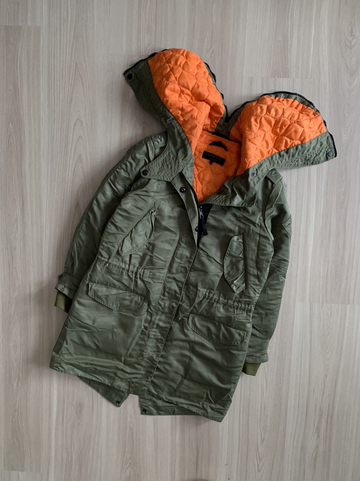 Rag & Bone Vintage Rag & Bone Army Parka Jacket 2w1 Japanese Style ...