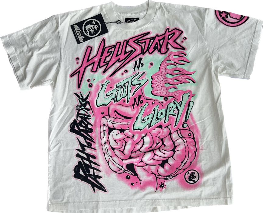 HELLSTAR Hellstar No Guts No Glory T-shirt | Grailed HELLSTAR Hellstar No Guts No Glory T-shirt | Grailed