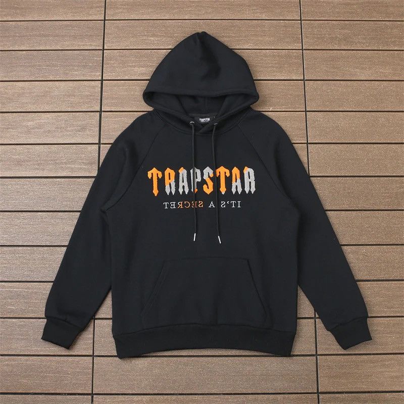 Trapstar London Trapstar London Orange and Grey Tracksuit | Grailed