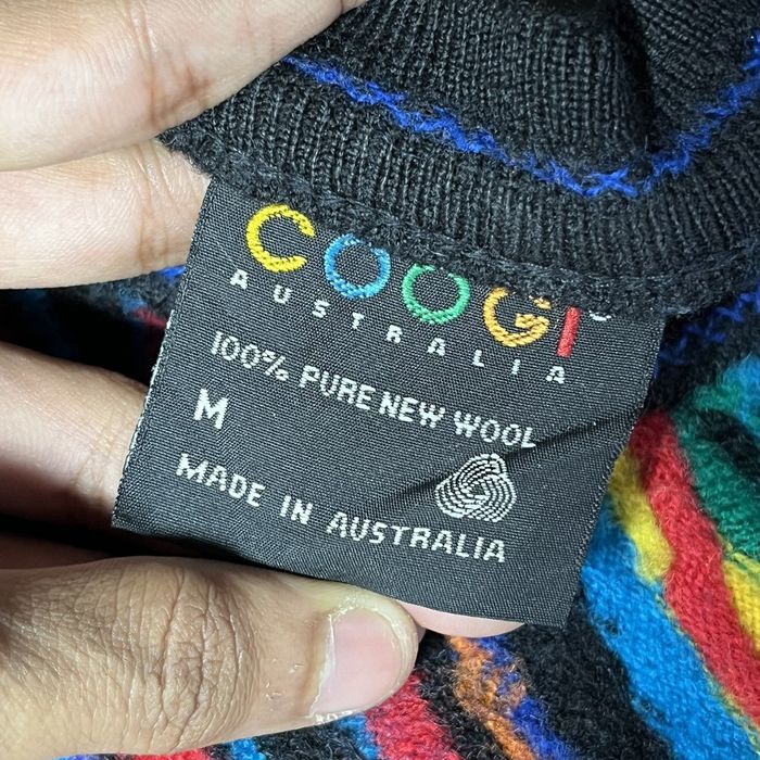 Coogi Crazy Vintage 00s Coogi 3D Cable Knit Sweater | Grailed