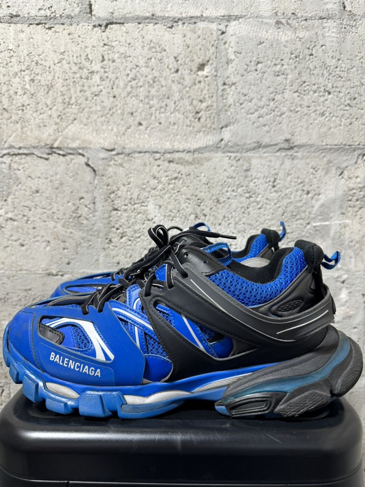Balenciaga BALENCIAGA Track Runner Blue | Grailed