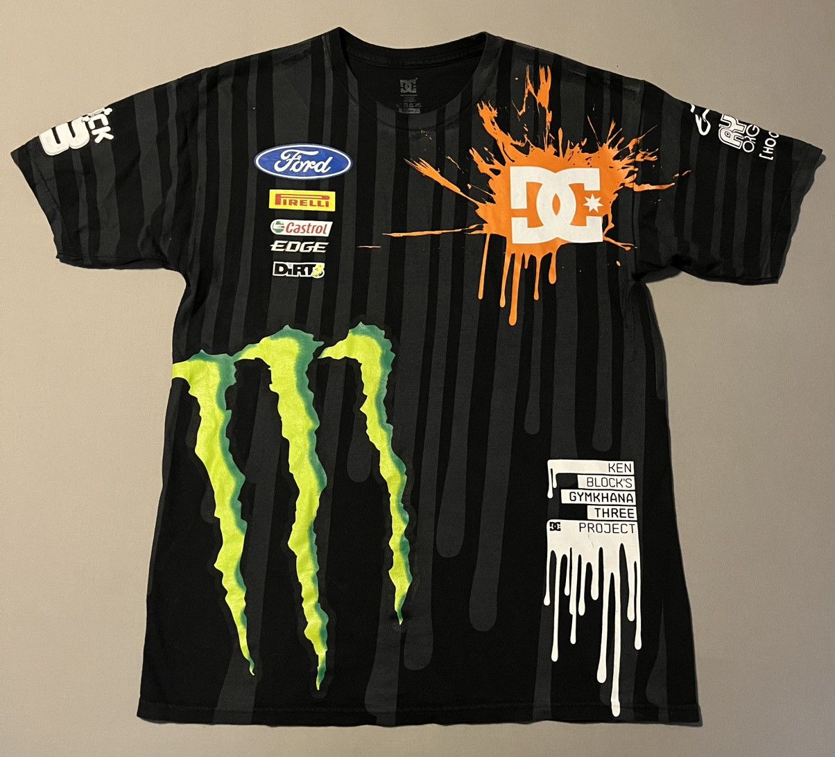 Dc × Streetwear × Vintage Vintage DC Shoes Ken Block Monster Energy ...