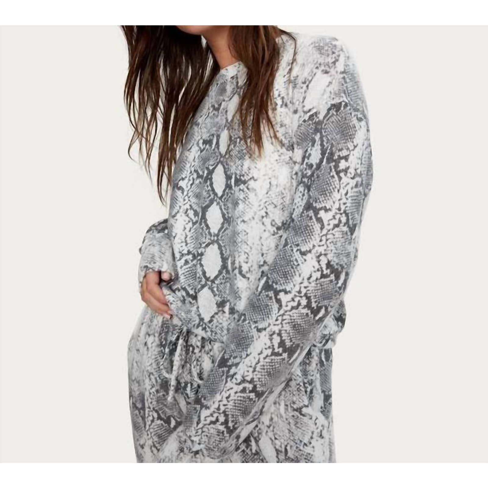 Michael Stars Gigi Pullover In Snake Print | Grailed