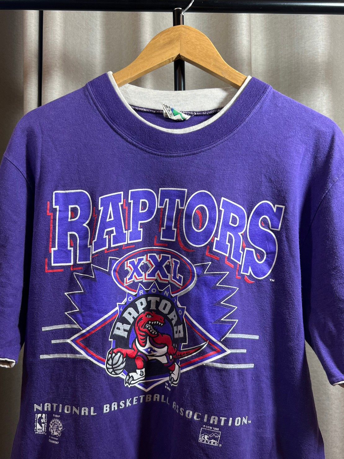 NBA × Vintage Vintage 1995"s Toronto Raptor Shirt NBA | Grailed