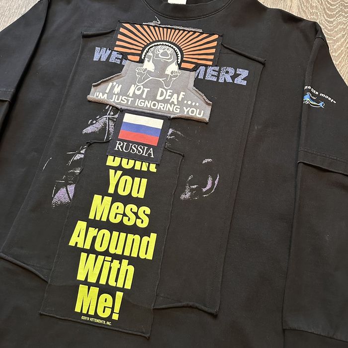 Vetements 2019 Vetements Rebuilt Russia Oversized Long Sleeve | Grailed